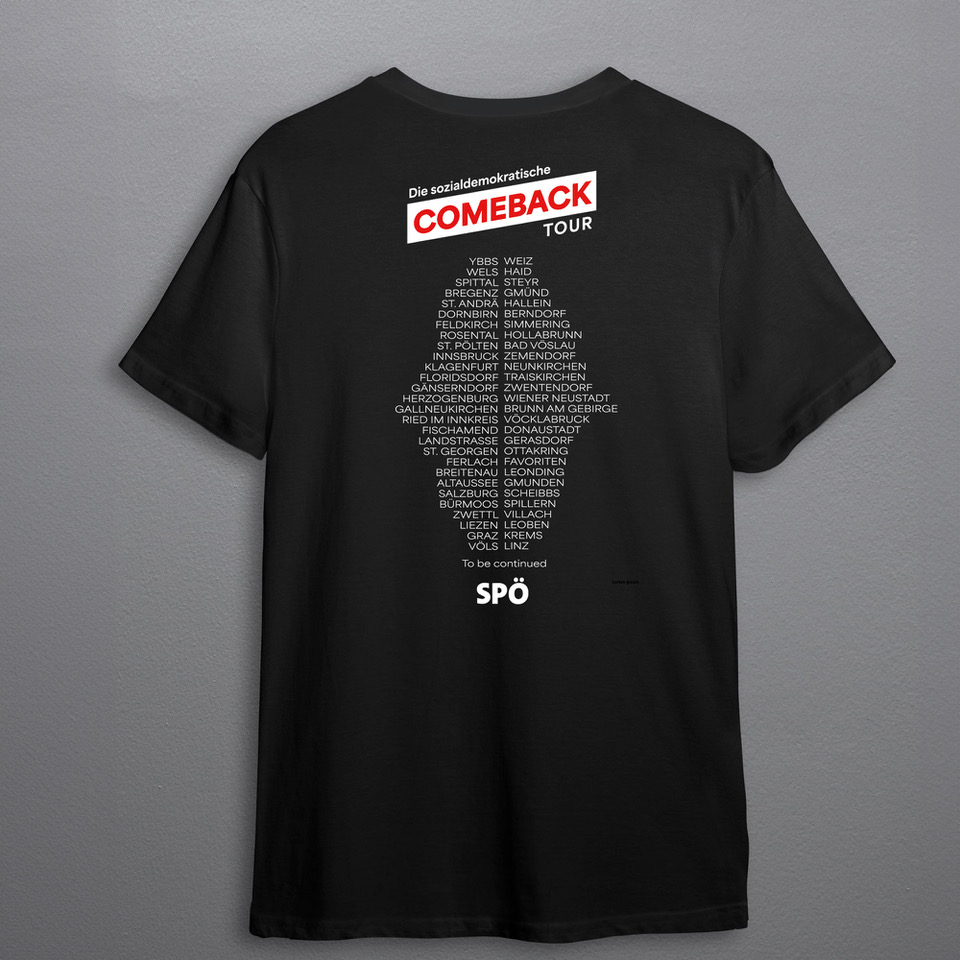 Comeback Tour Shirt - SPÖ
