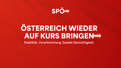 SPÖ - Wir bringen Österreich wieder auf Kurs